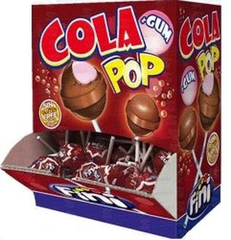 Chupa Fini Cola Pop Gum (100Un) — Sweet Centre