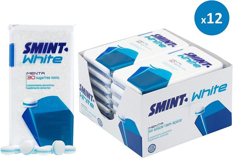 Smint white menta (12 unidades) — Sweet Center