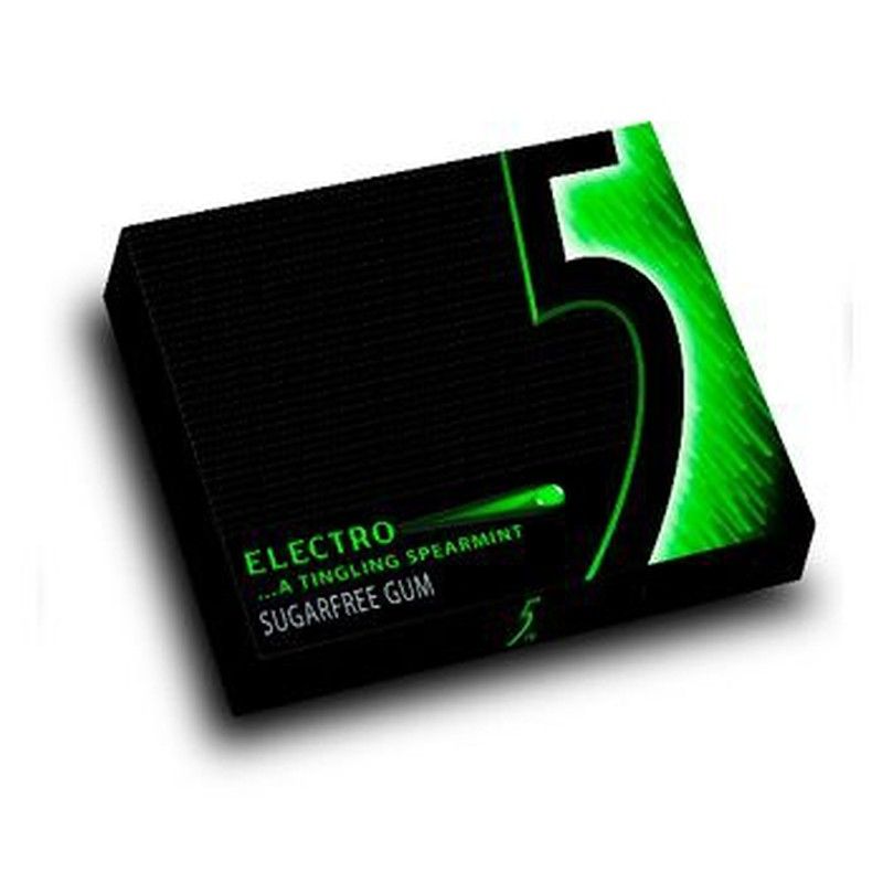 Chiclet Five Verde Electro U — Sweet Center